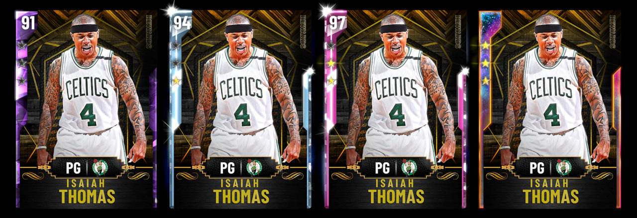 Isaiah Thomas Card Evolution - Operation Sports
