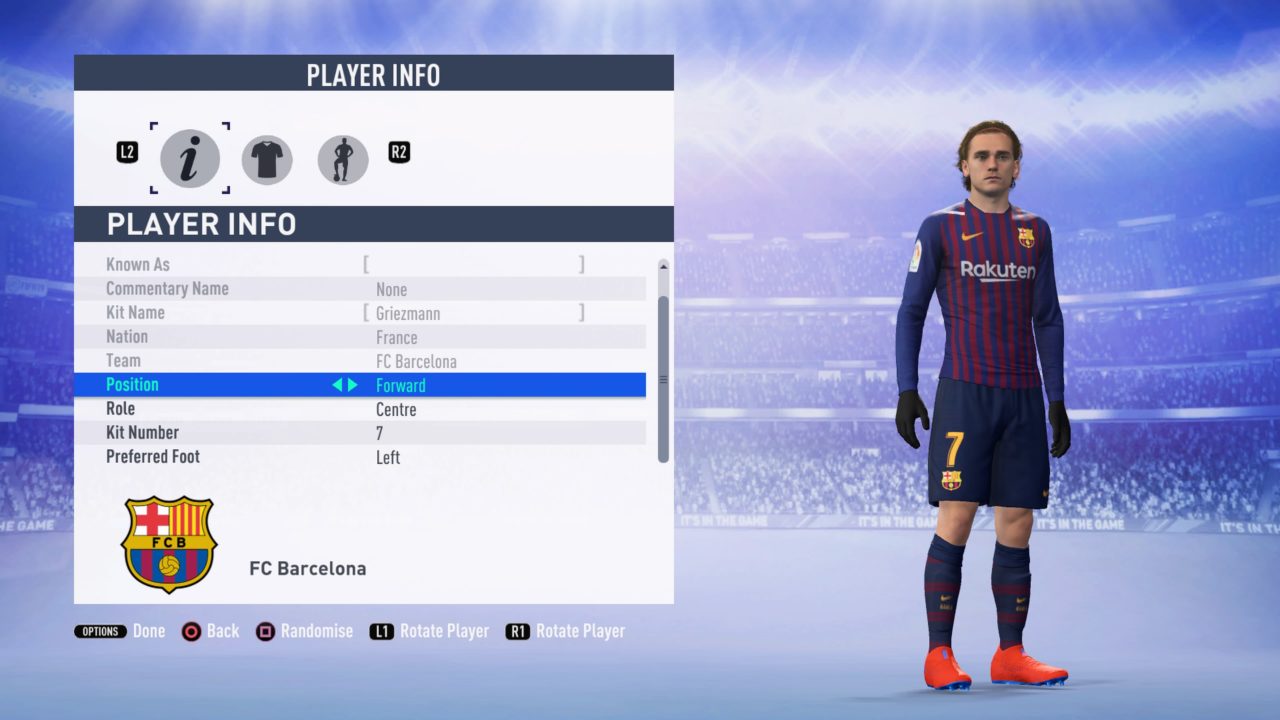 Griezman - Operation Sports