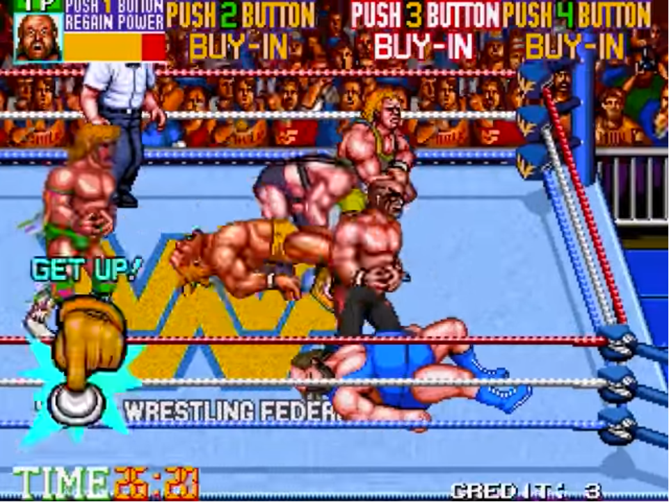 Arcade Wrestling Games of the Past: WWF Superstars and WrestleFest