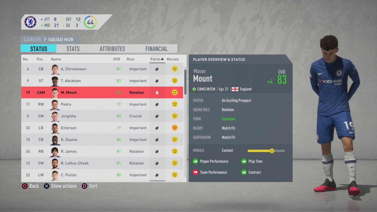 FIFA 20 Career (In Menus) - Operation Sports