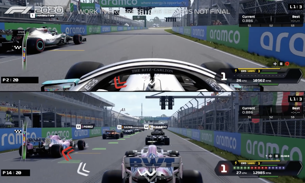 f1 2020 split screen - Operation Sports