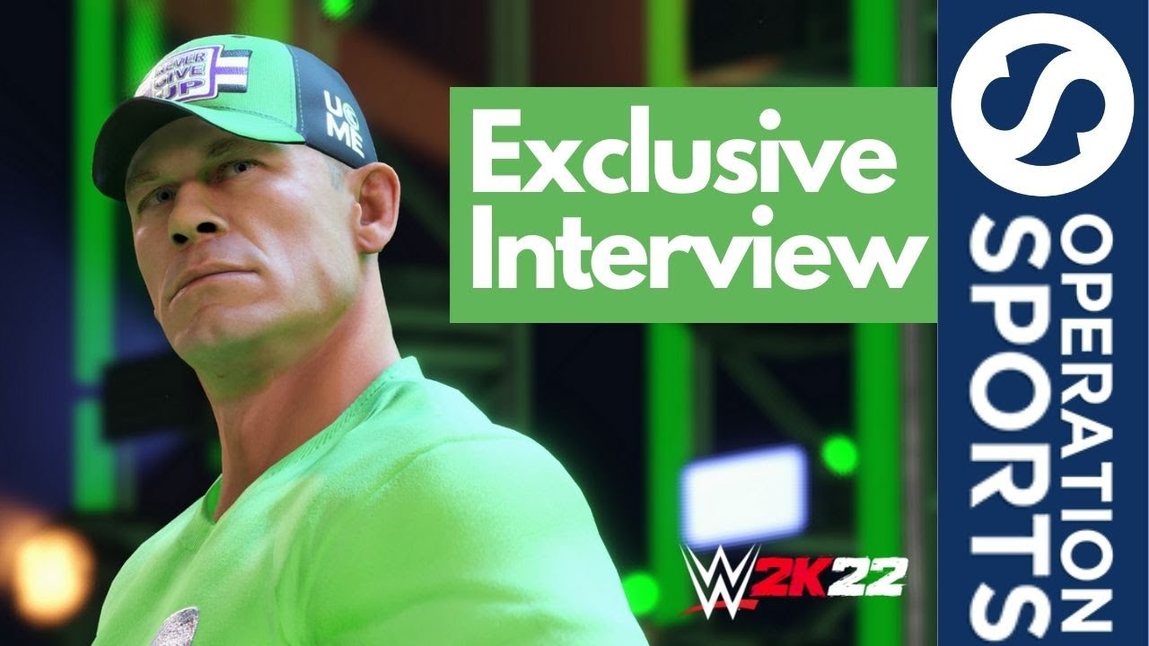 WWE 2K22 Exclusive Interview - Operation Sports