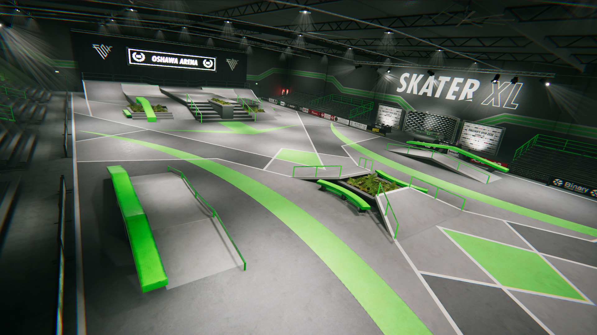 Skatepark Of Tampa 2021 Pro Course Available in Skater XL