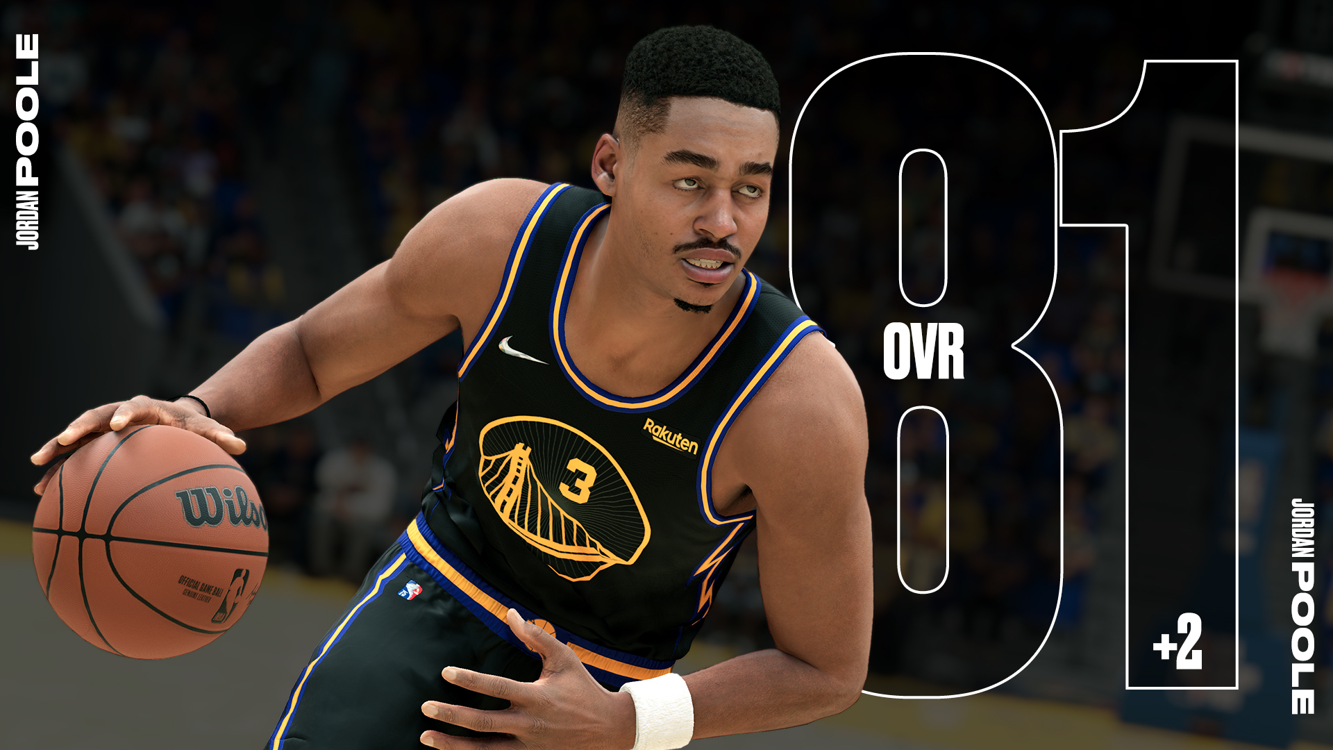NBA 2K22 PLAYER RATINGS JORDAN POOLE - Operation Sports
