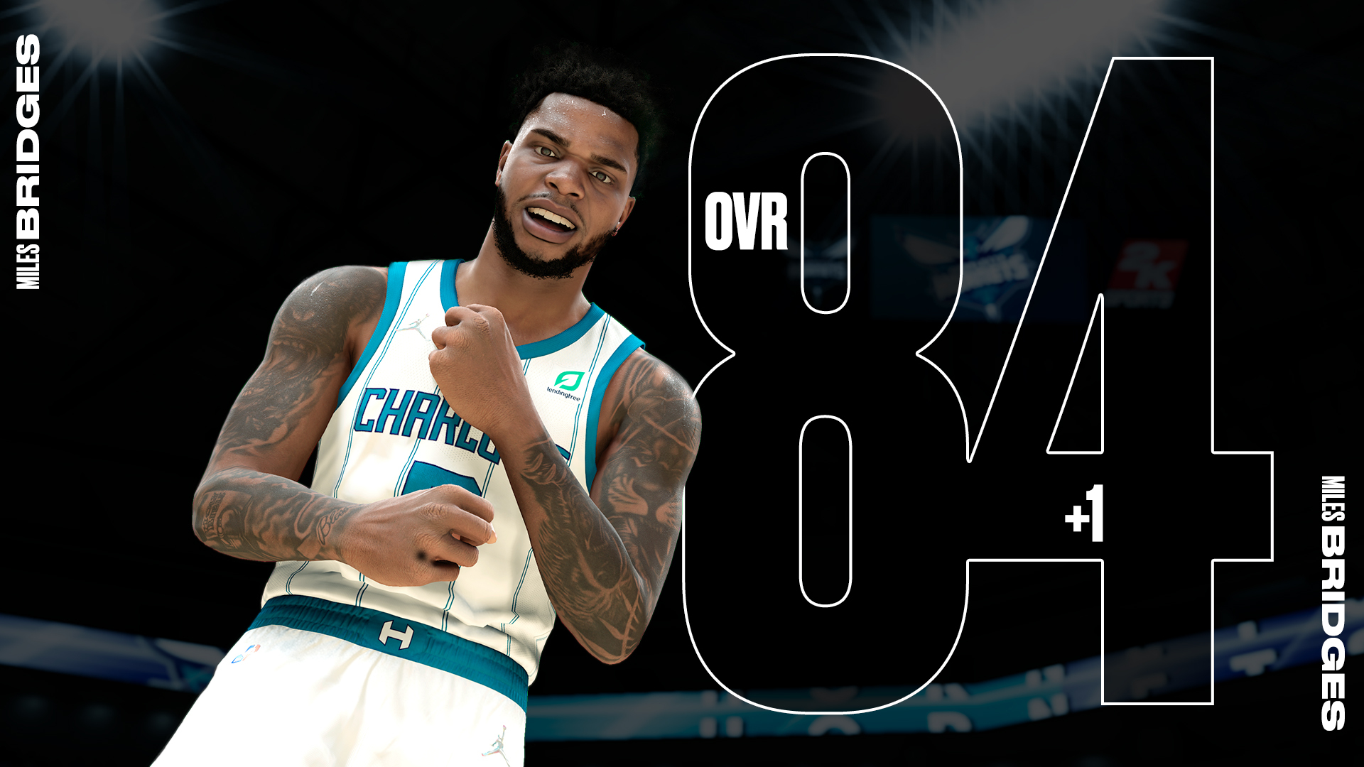 NBA 2K22 PLAYER RATINGS MILES BRIDGES - Operation Sports