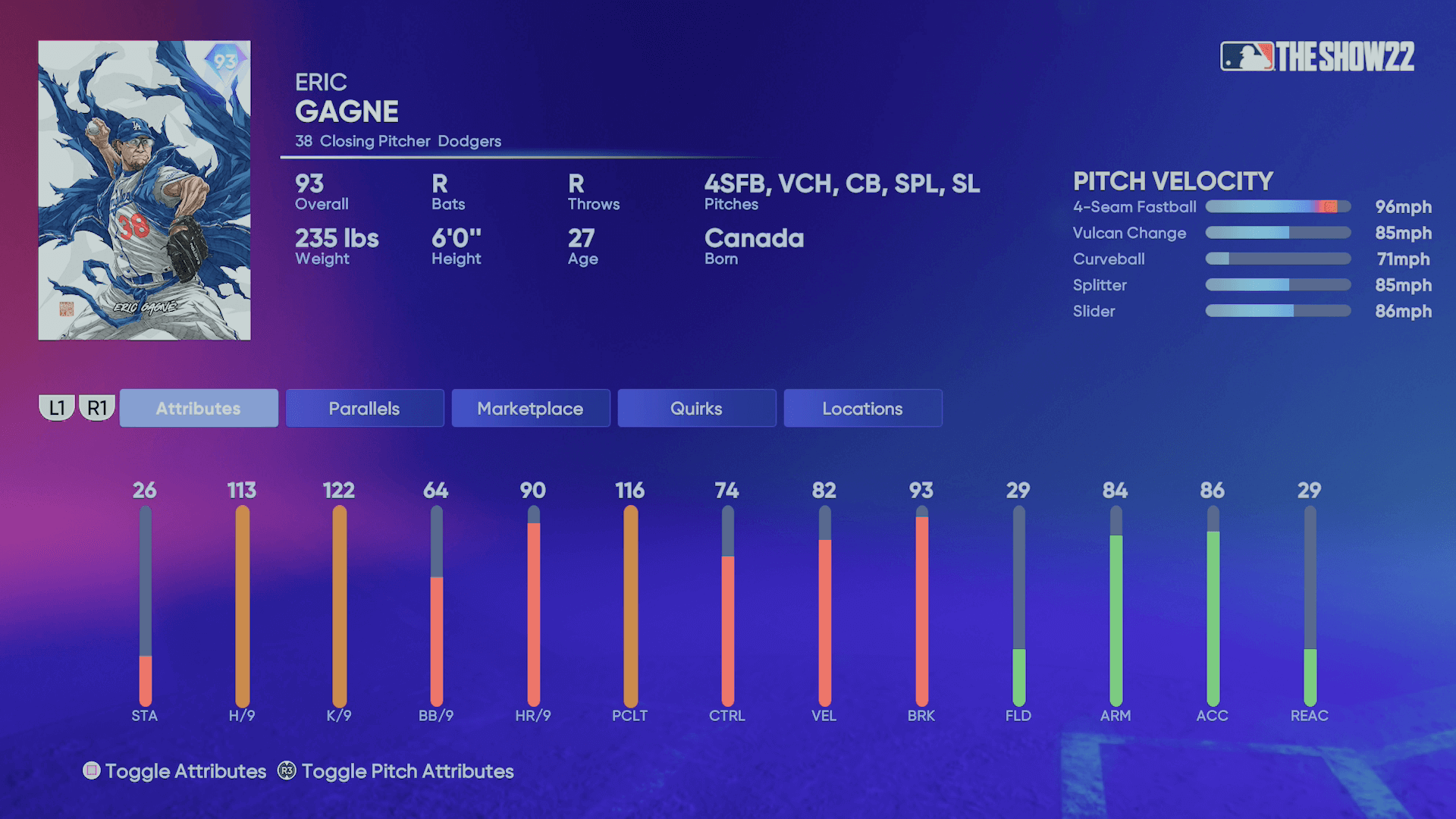 Takashi Okazaki Eric Gagne - Operation Sports