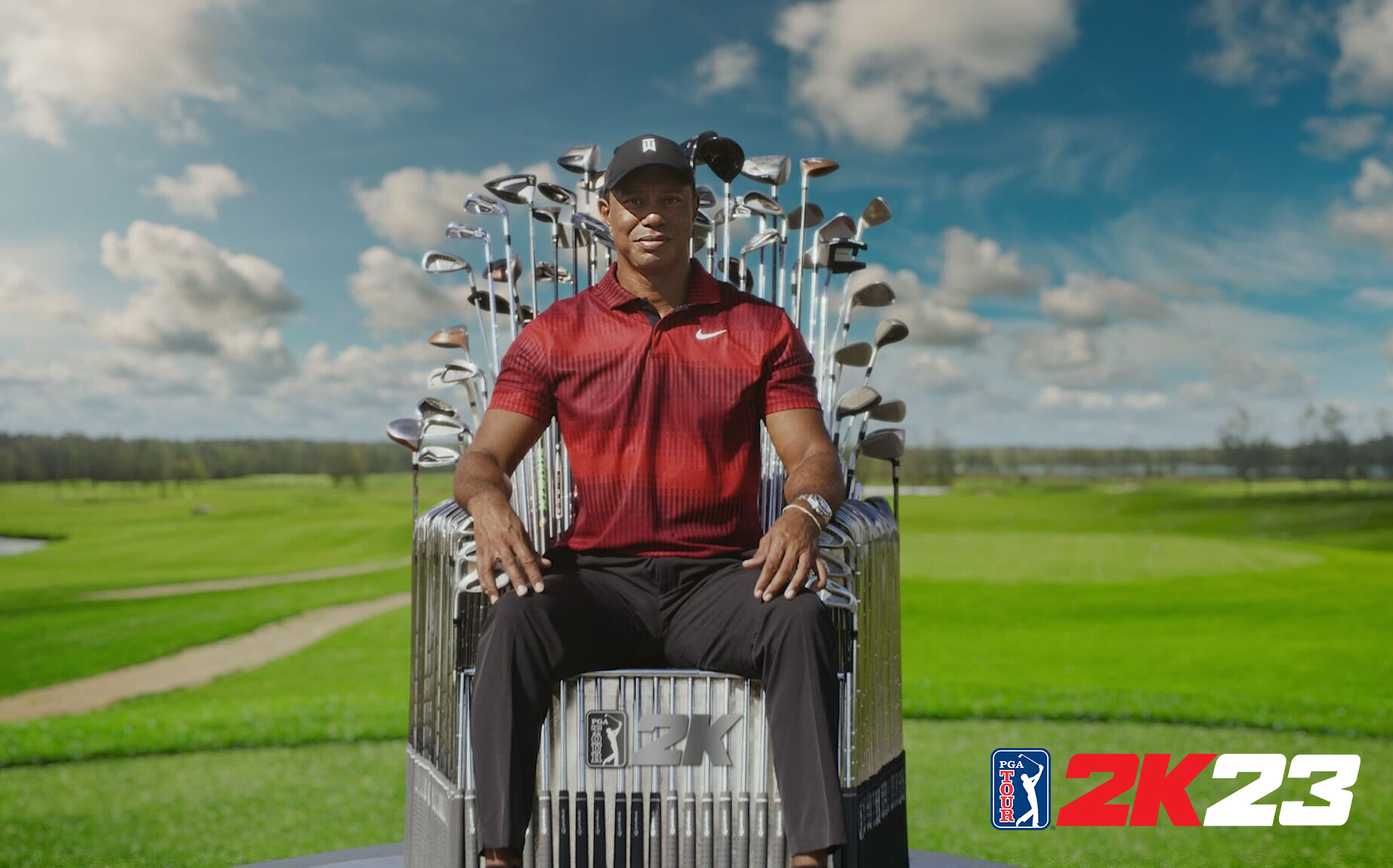 Tiger Woods Throne Brand Artwork - Operation Sports