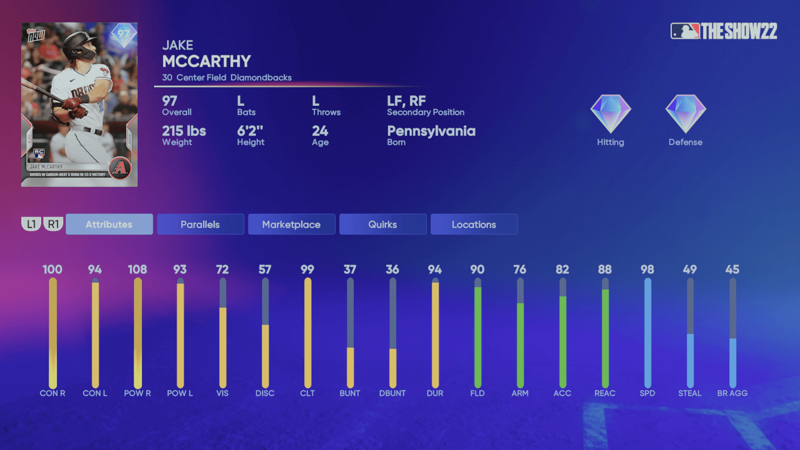 Topps Now Jake McCarthy - Operation Sports